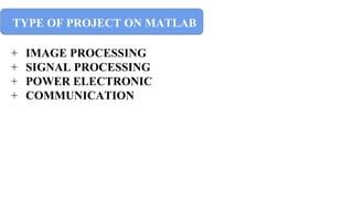 Summer training on matlab | PPTX