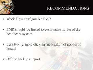requirement gathering for EMR customization | PPT