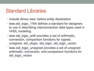 microstrip antennae design & vhdl ppt | PPTX | Technology & Computing