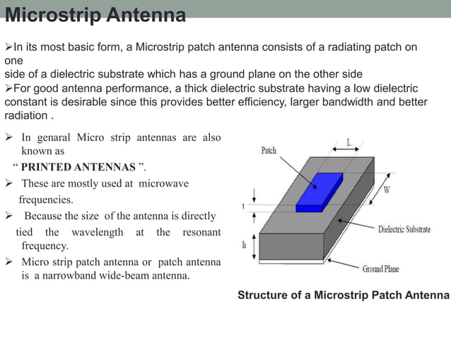 microstrip antennae design & vhdl ppt | PPTX | Technology & Computing