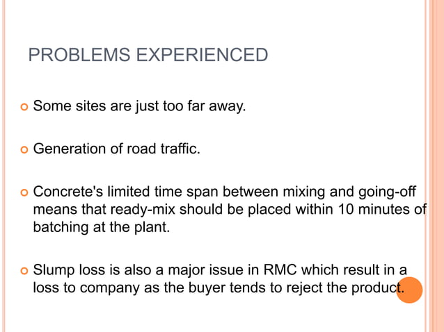 RMC Plant and its components, Testing and Design Mix | PPTX | Civil ...
