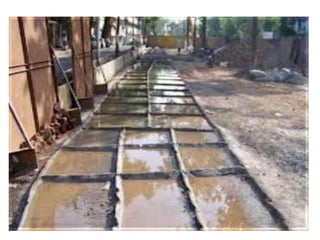 Summer training ppt on cc road construction | PPTX