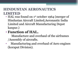 HR & IR PRACTICES IN HAL | PPT
