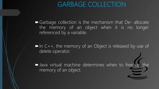 Summer training presentation on "CORE JAVA". | PPTX