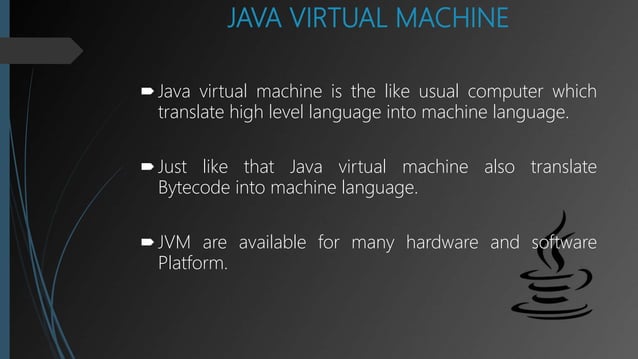 Summer Training Presentation On Core Java Pptx Programming Languages Computing