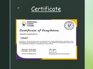 SUMMER TRAINING PRESENTATION vinay.pptx