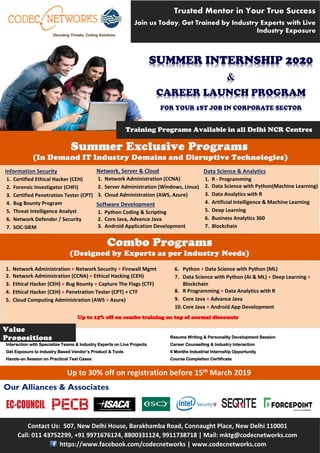 Summer training program | PDF