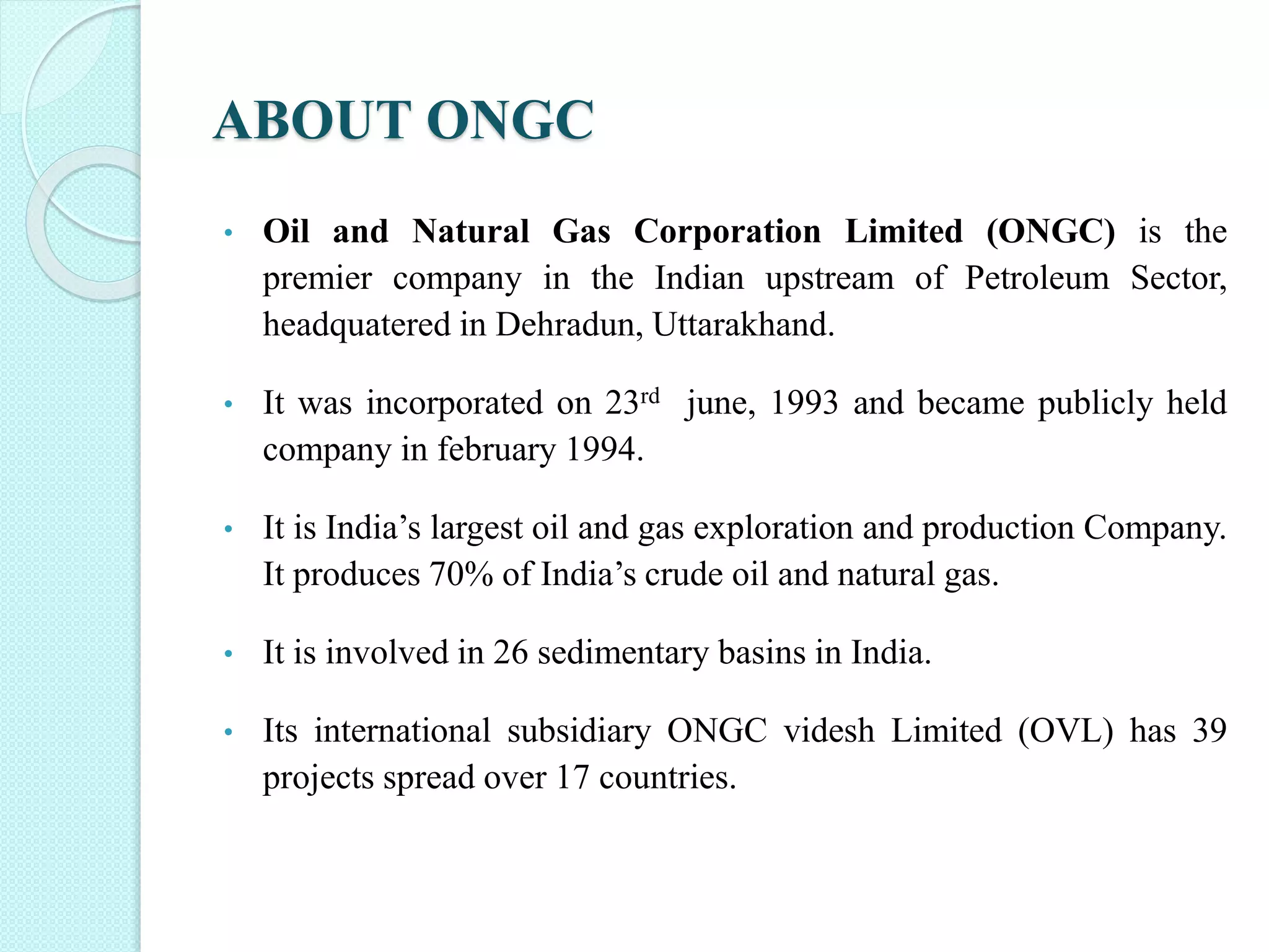 Summer training project on drilling fluid at ongc ppt | PPTX