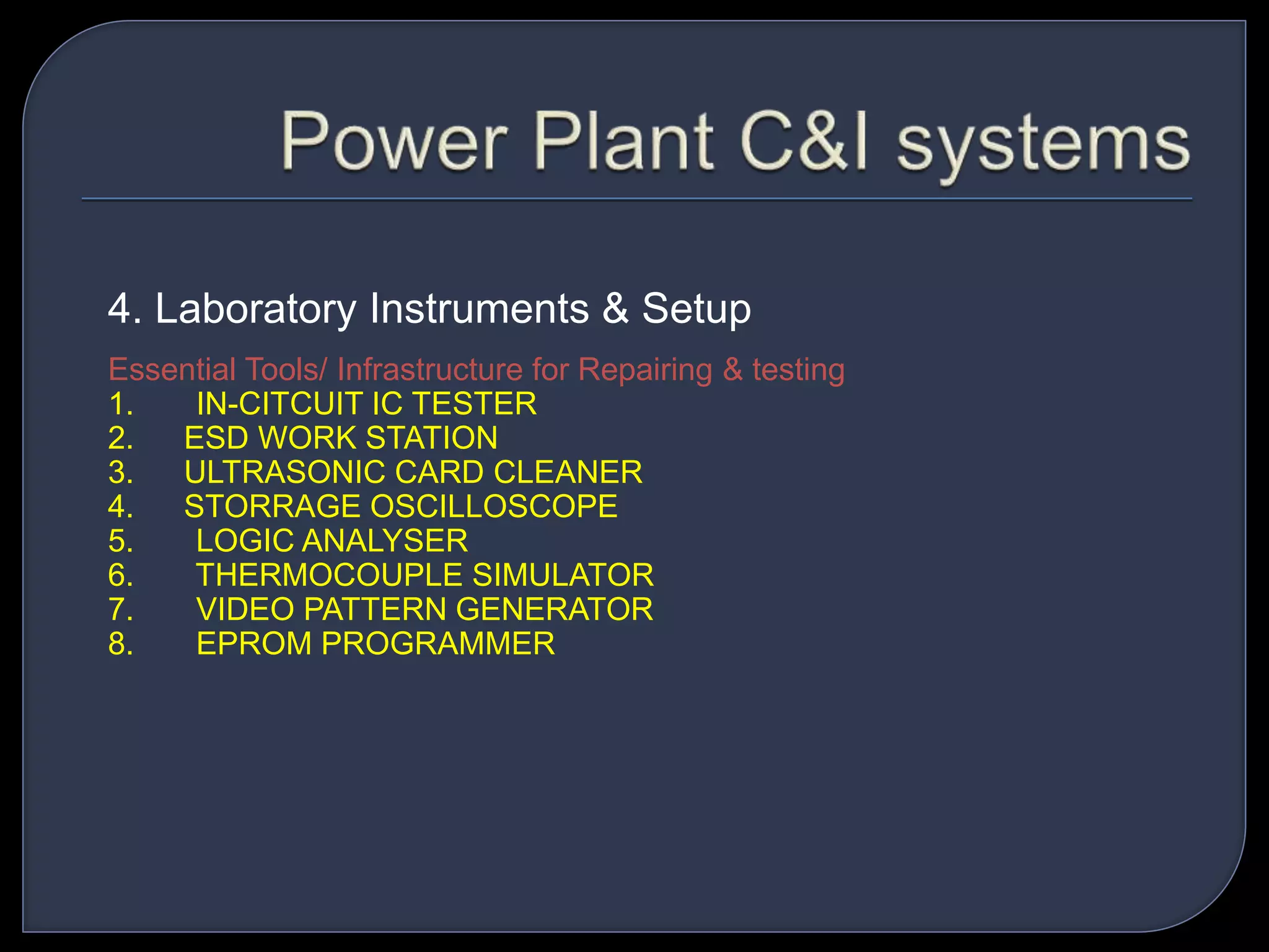 ROLE OF CONTROL AND INSTRUMENTATION IN THERMAL POWER PLANT | PPTX