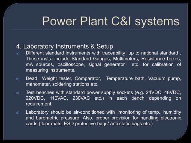 ROLE OF CONTROL AND INSTRUMENTATION IN THERMAL POWER PLANT | PPTX