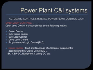 ROLE OF CONTROL AND INSTRUMENTATION IN THERMAL POWER PLANT | PPTX