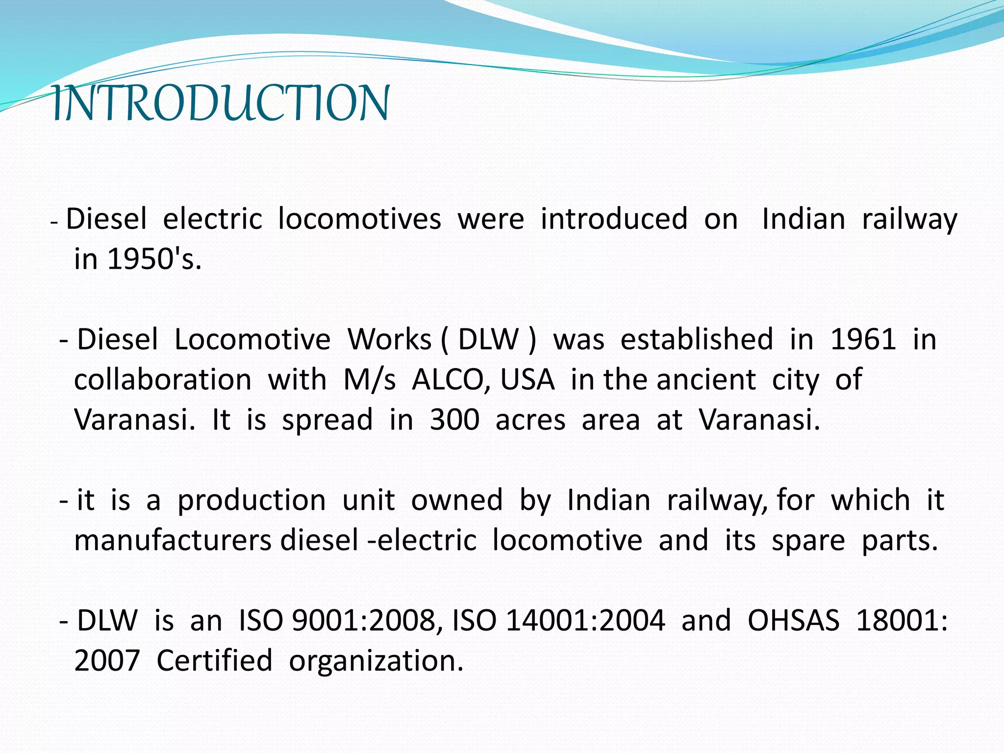 DLW training PPT | PPTX