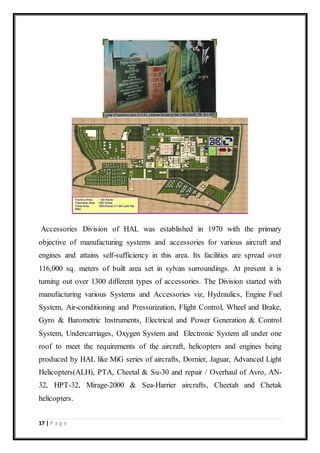 Summer Training Report on ERP System of HAL | DOCX