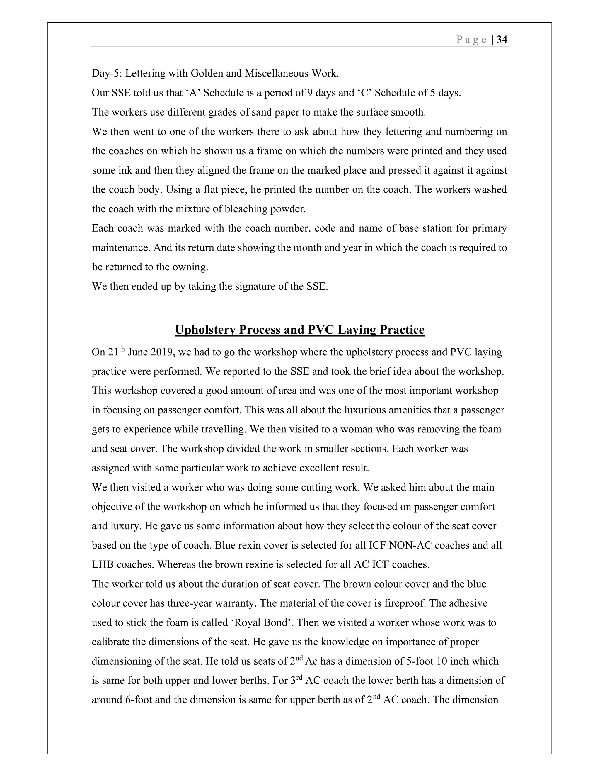 Summer Internship/Training report at Indian Railway | PDF