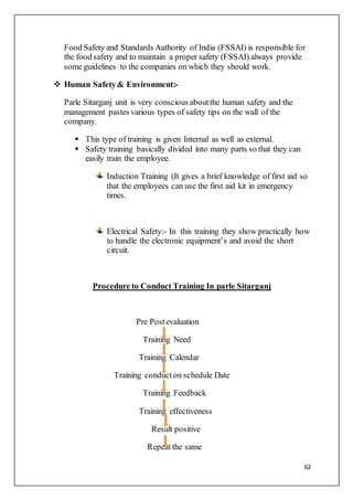 Summer training report | DOCX