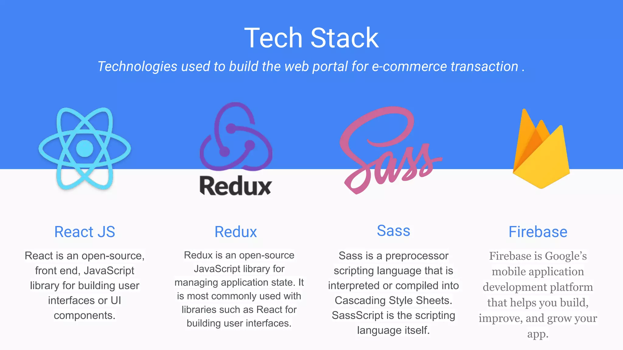 E-commerce Website presentation | PDF