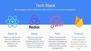 E-commerce Website presentation | PDF