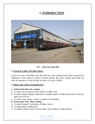 Summer training report coach care new Delhi rkgit | DOCX