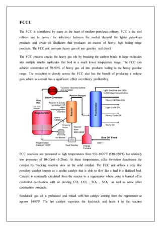 Summer Training Report of EIL Refinery Processes | DOCX