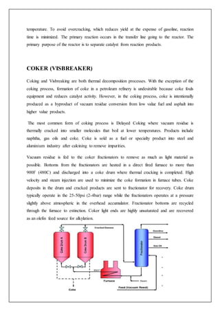 Summer Training Report of EIL Refinery Processes | DOCX