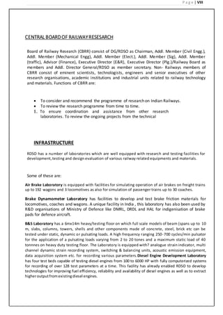 Summer training report rdso ajju | DOCX