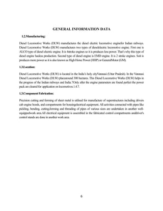 Summer traning dlw repoart | PDF