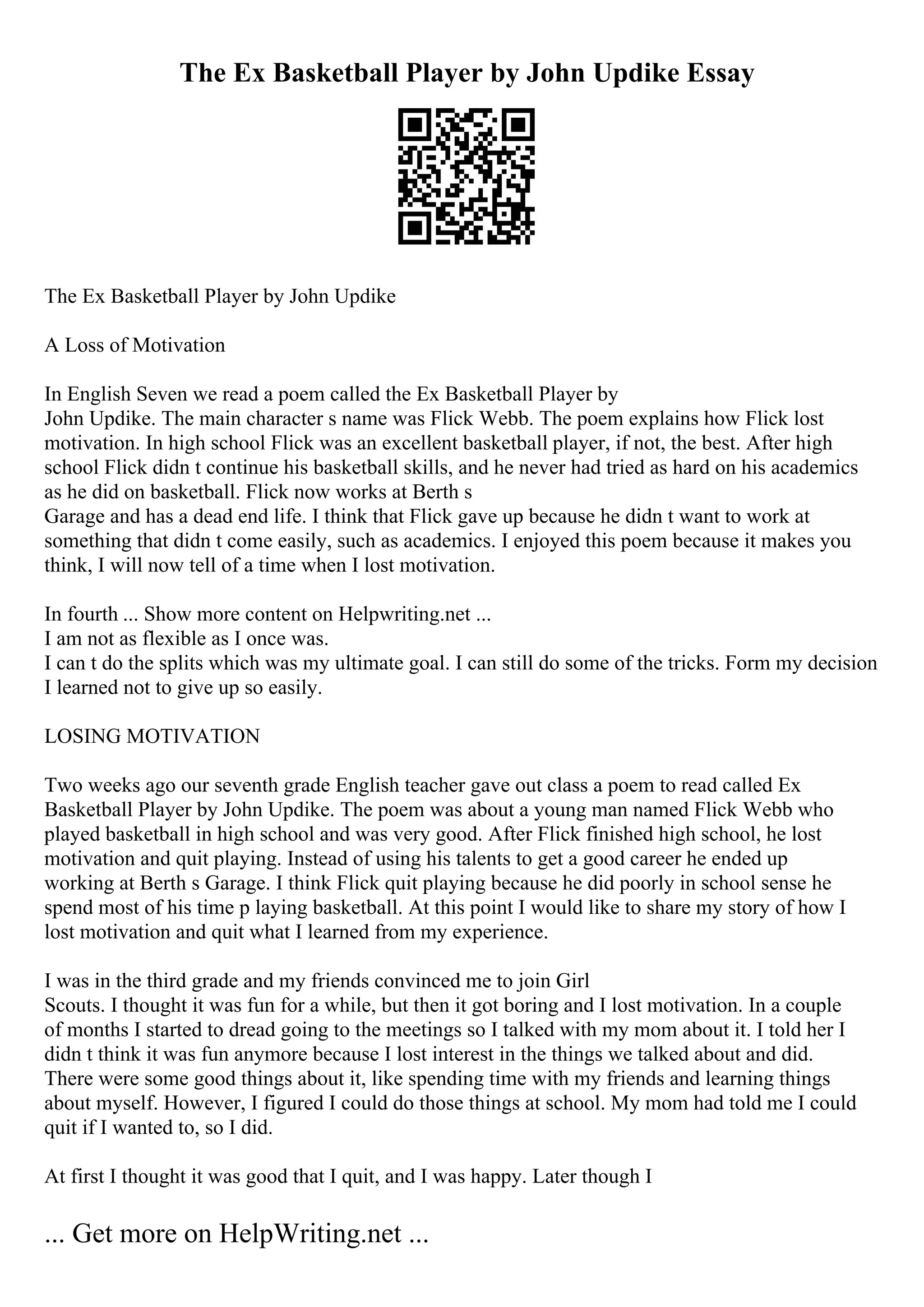 Summer Vacation Essay For Class 6 | PDF