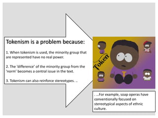 G322 Exam - Representation of ethnicity in the media | PPTX