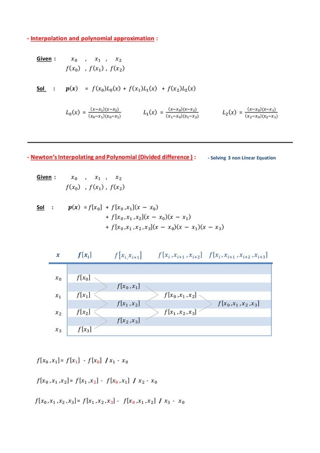 Numerical Analysis | PDF