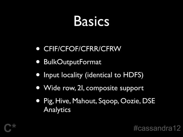 End To End Analytics With Apache Cassandra Ppt