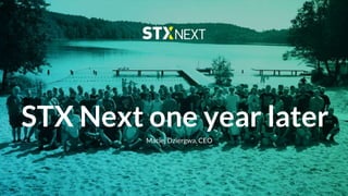 Tech Power Summit 2017 by STX Next | PPTX