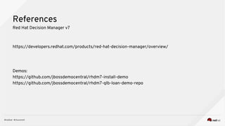 Decision Management on Red Hat OpenShift | PPT