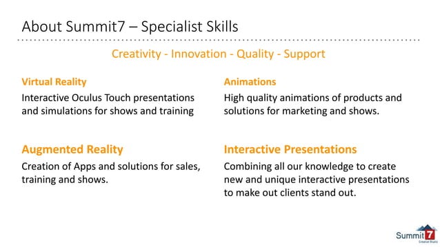 Summit7 Ltd, Introduction | PPT