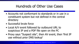 Building the Security Operations and SIEM Use CAse | PDF