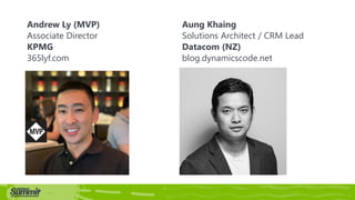 Summit Australia 2019 - PowerApps Component Framework (PCF) - Andrew Ly & Aung Khaing | PPT