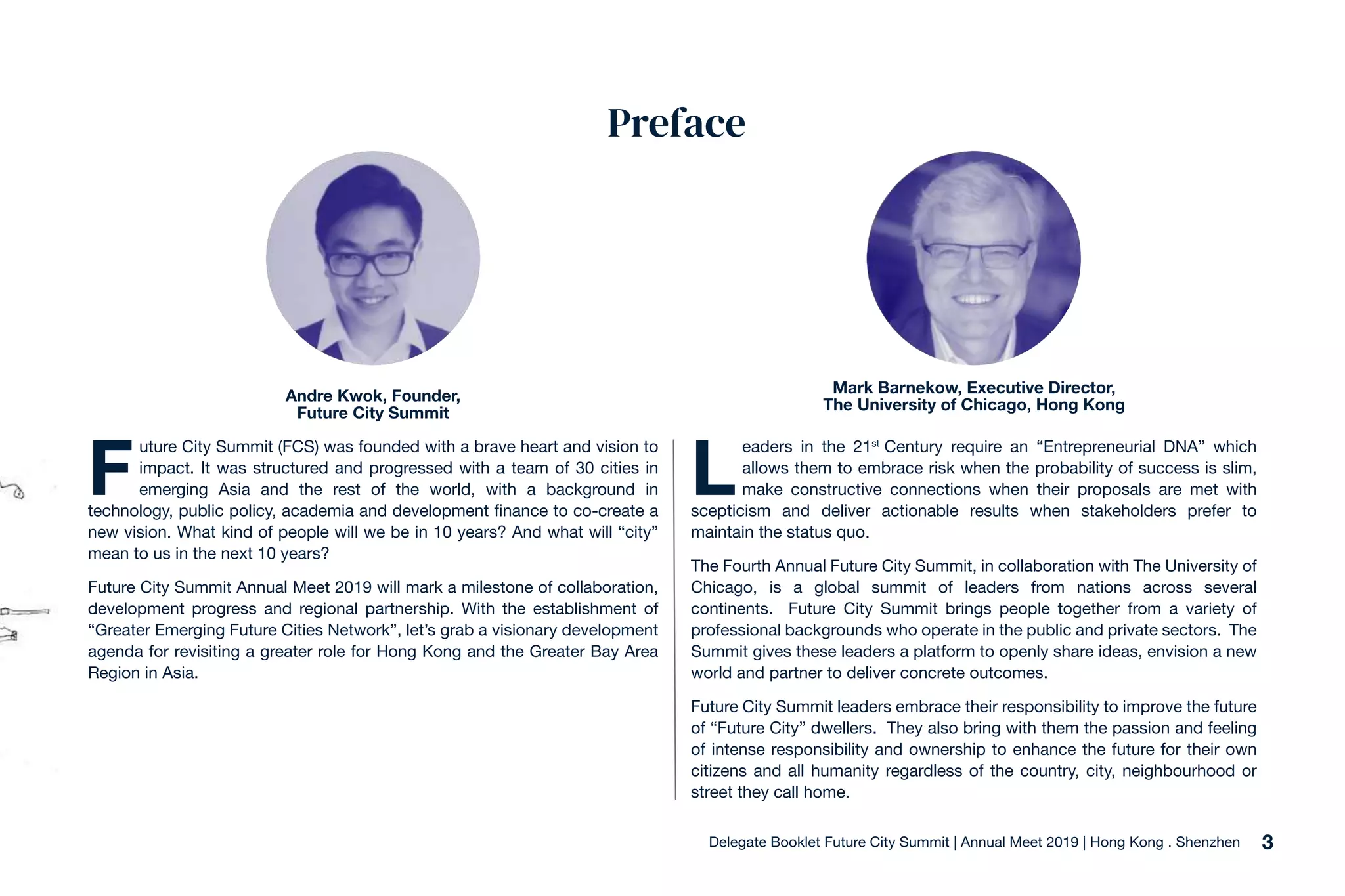 Delegate Booklet : Future City Summit Annual Meet 2019 | PDF