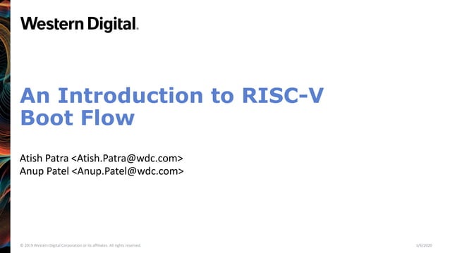 An Introduction to RISC-V bootflow | PPTX | Operating Systems | Computer Software and Applications
