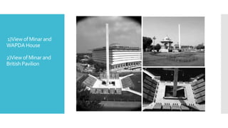 Islamic Summit minar Lahore Pakistan | PPTX