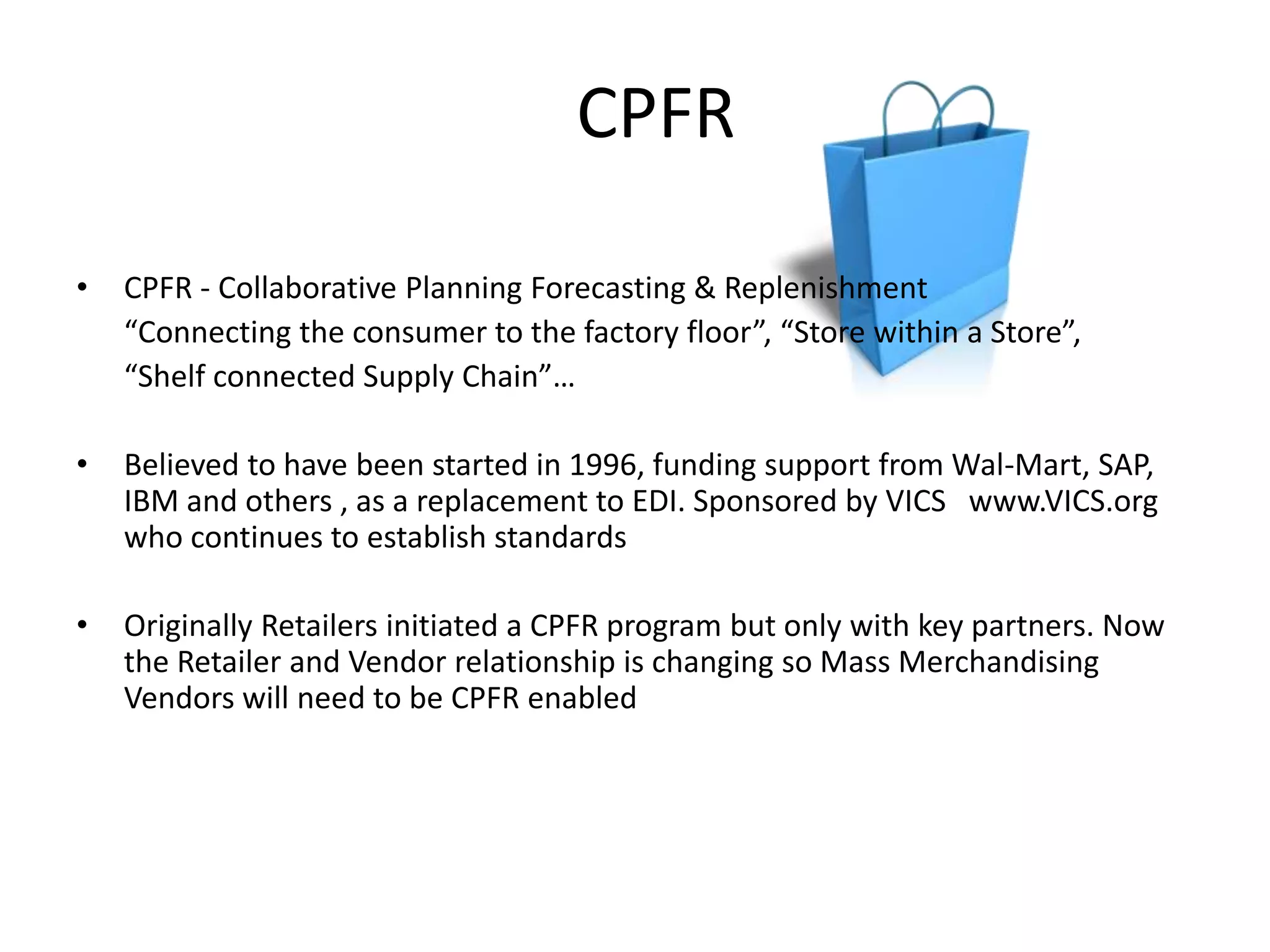 CPFR , Helping Suppliers to Get Ready | PPT