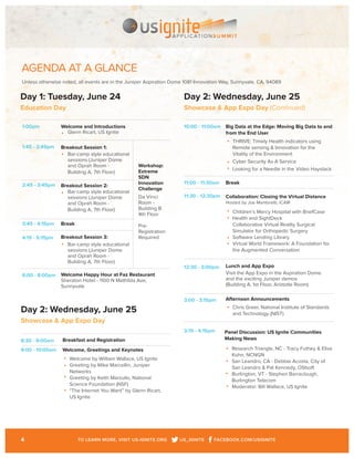 Application Summit Program 2014 | PDF | Business Expos & Conferences ...