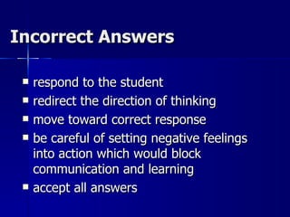 Questioning Techniques | PPT