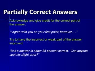 Questioning Techniques | PPT