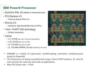 Summit supercomputer | PPTX