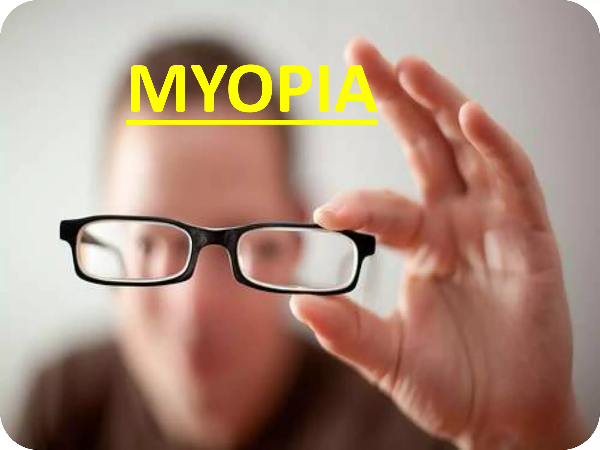 myopia | PPTX