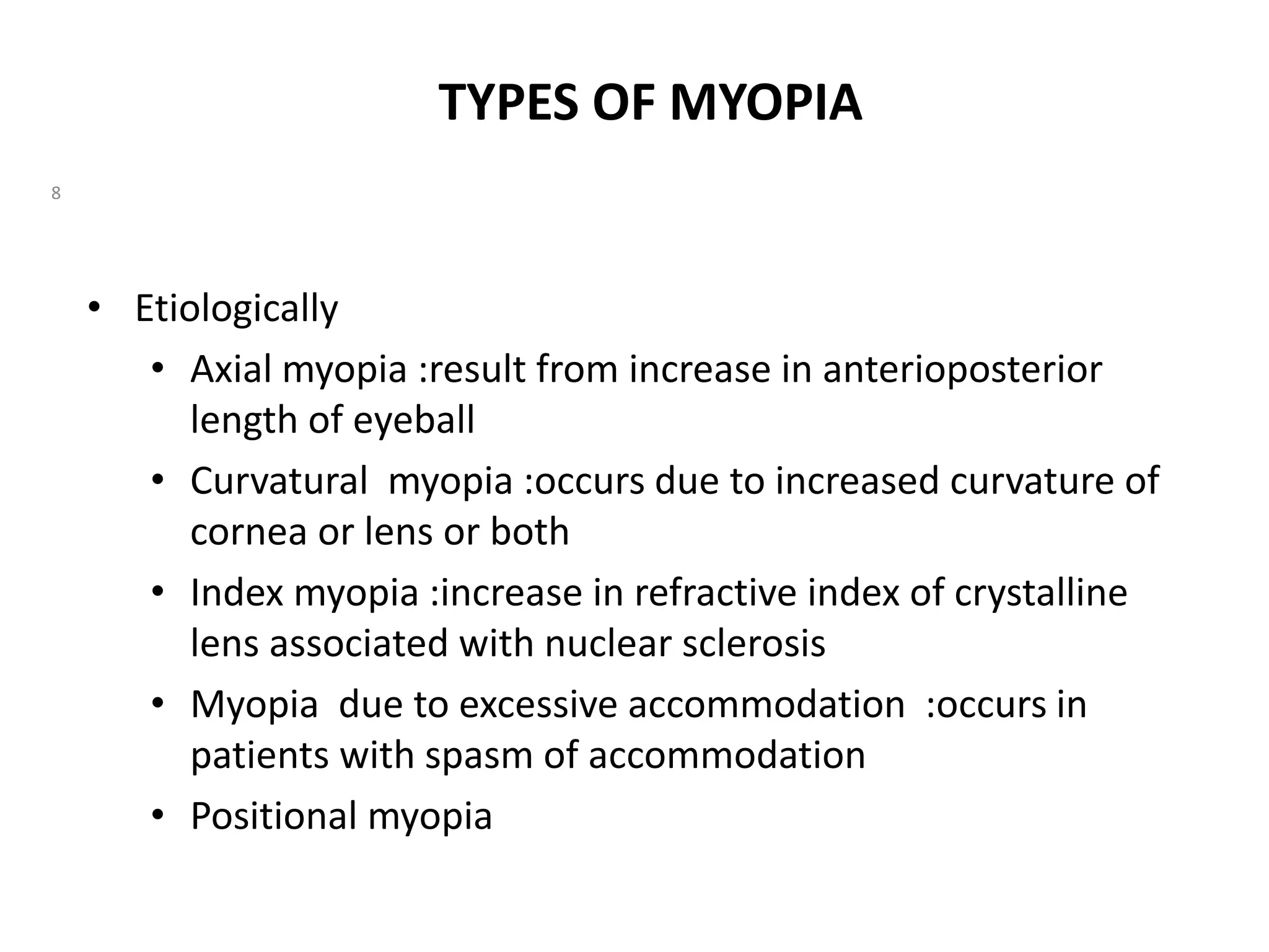 myopia | PPTX