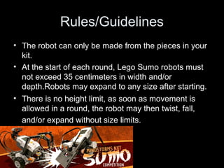 Sumo Robotics Competition | PPT
