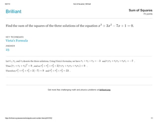 Sum of squares | PPT