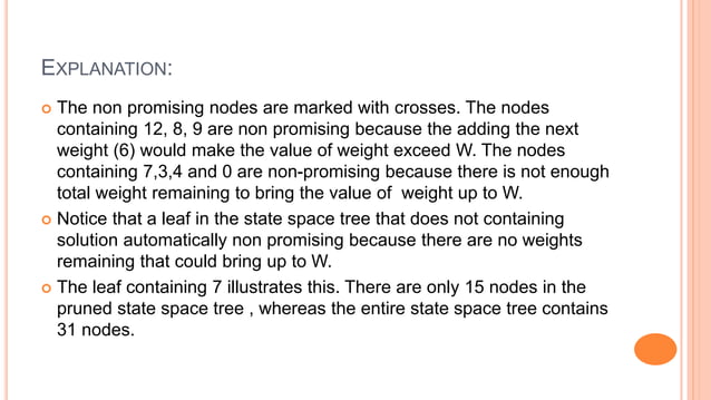 Sum of subset problem.pptx | Programming Languages | Computing