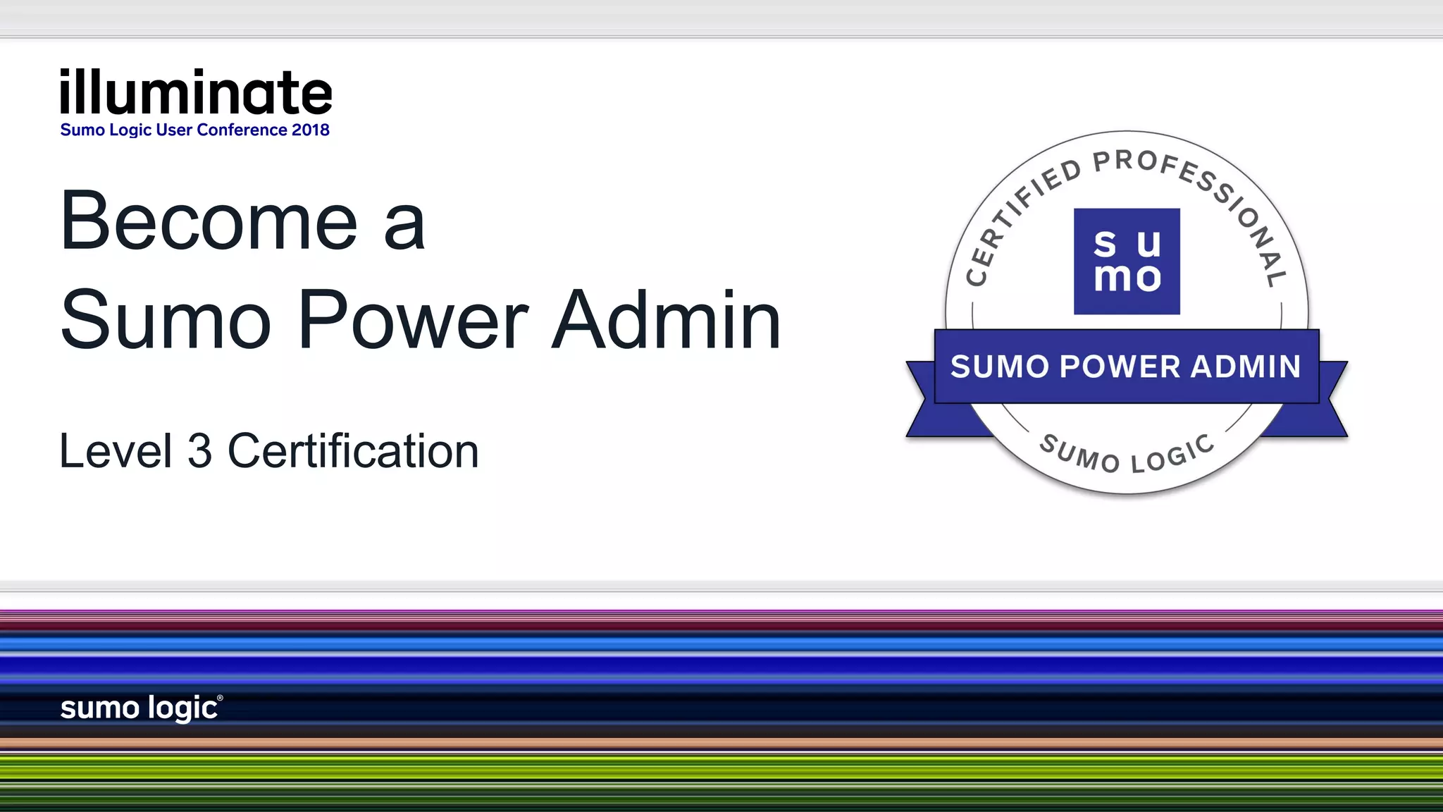 Level 3 Certification: Setting up Sumo Logic - Oct 2018 | PDF