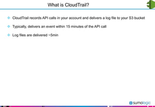 Sumo Logic AWS CloudTrail Application | PPT